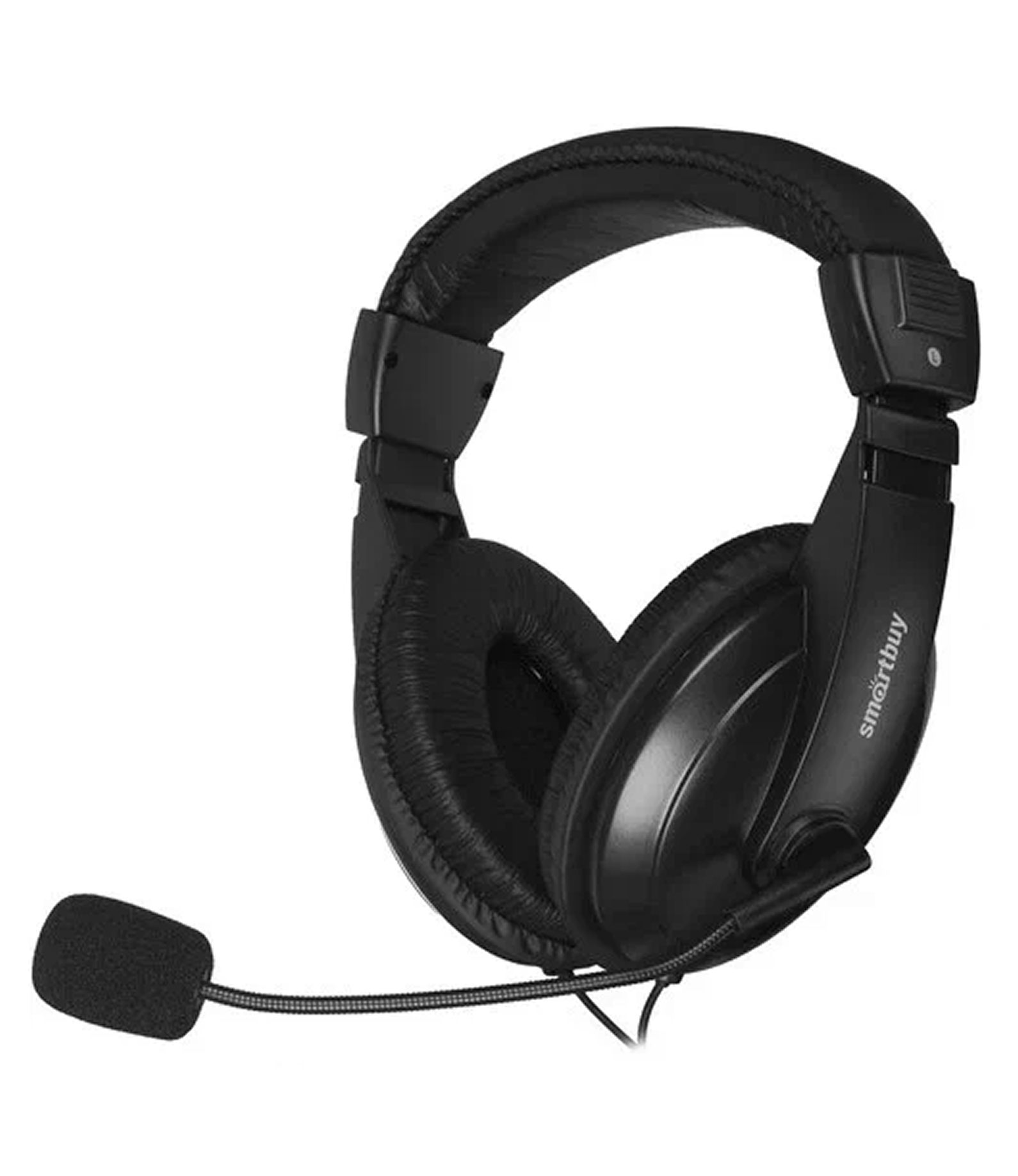 Наушники SMARTBUY (SBH-7000) COMMANDO, проводные, полноразмерные, черный