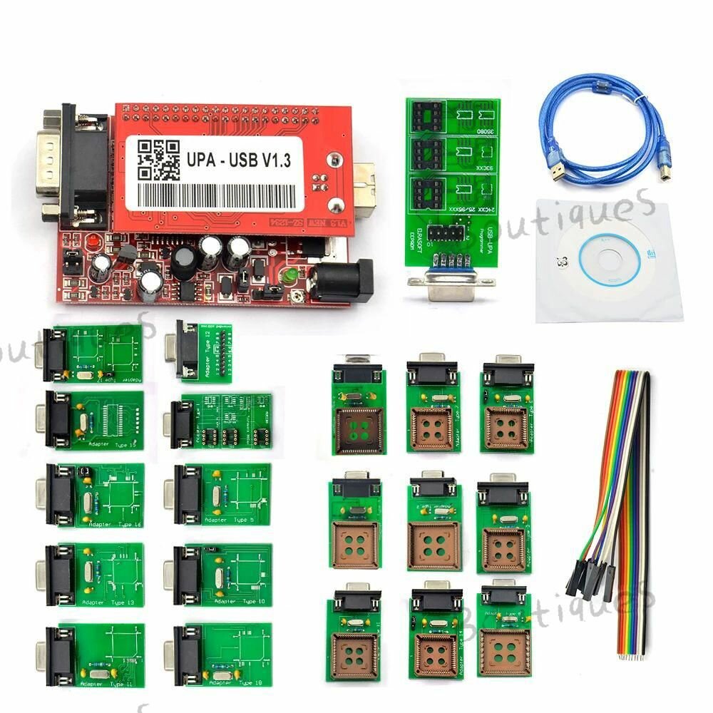Программатор UPA USB V1.3 Programmer Full Adaptors — фото 1