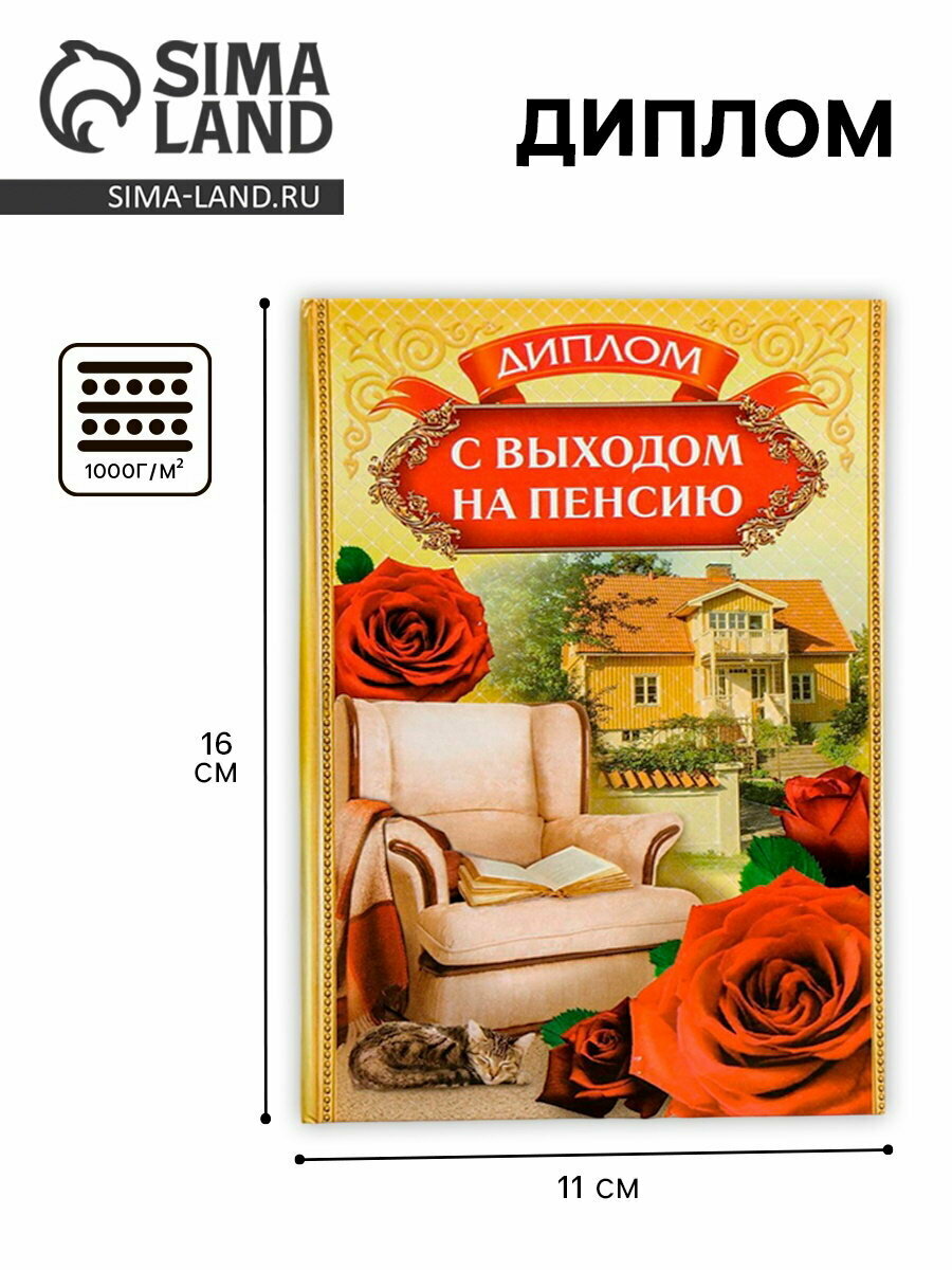 Диплом "С выходом на пенсию", тематика праздника: выход на пенсию