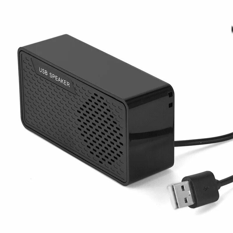 Миниатюрная USB-Колонка Со Звуковой Картой Для Подключения К Компьютеру.