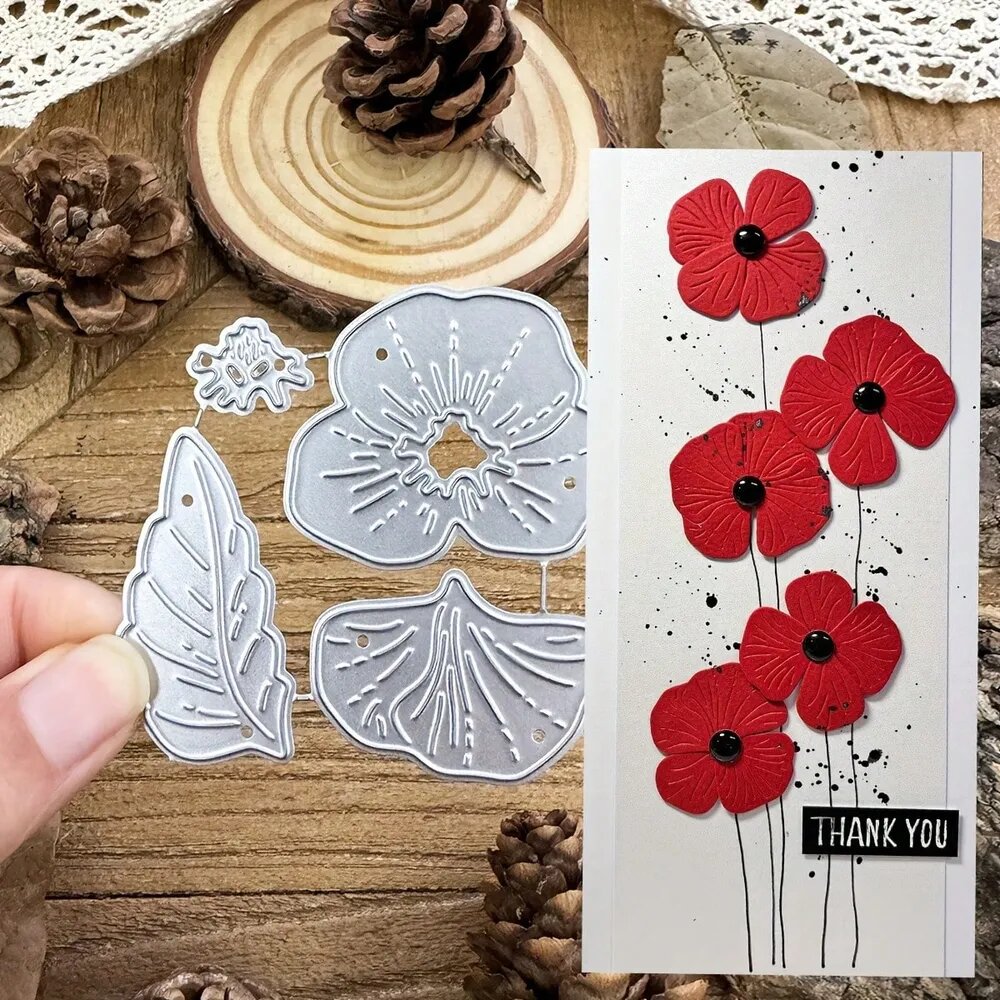 Нож для вырубки и тисненияВьюнок (6.1*6cm/2.40x2.36in)Используется для резки, вырезок и рукоделия
