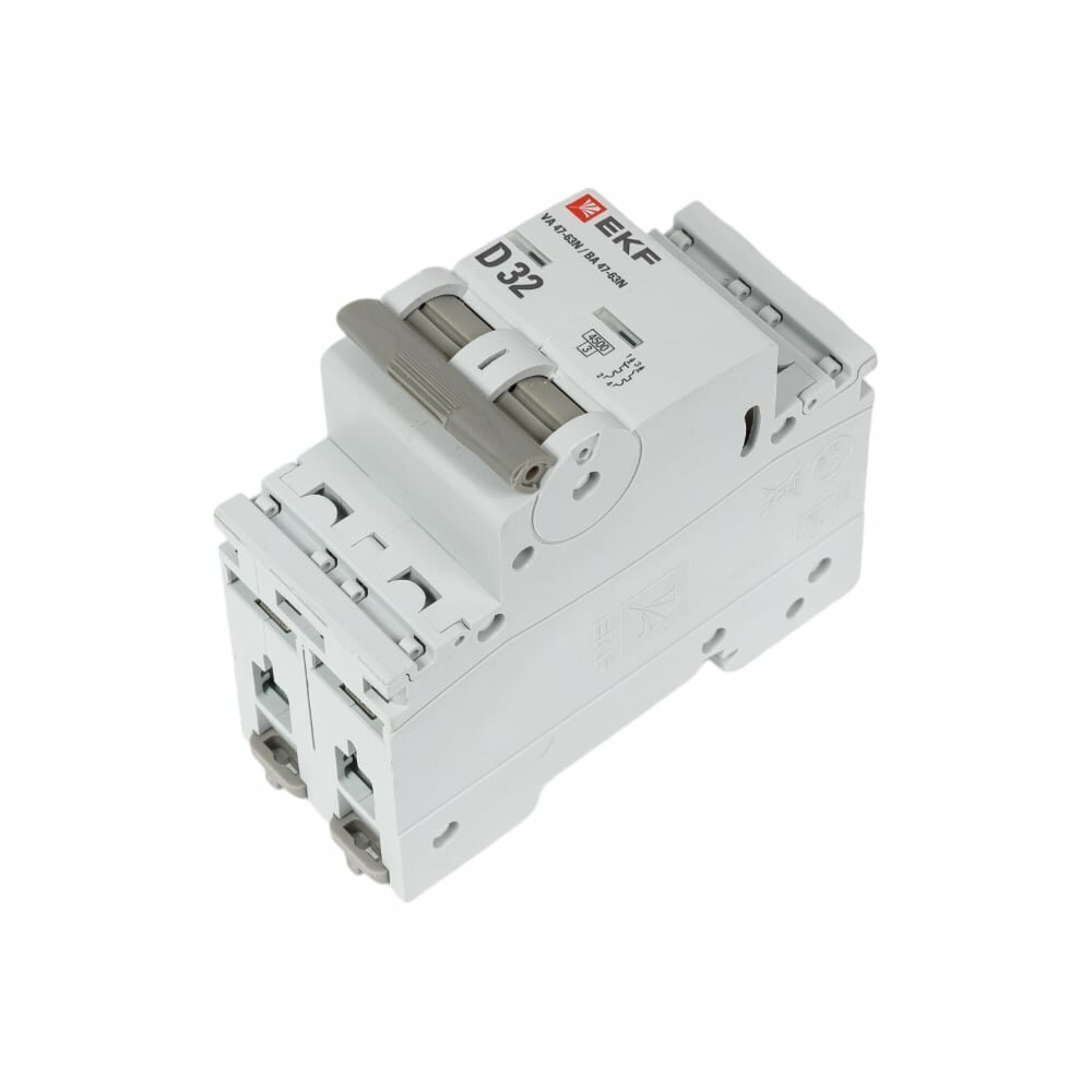Автоматический выключатель EKF ВА 47-63N 2P 32А (D) 4,5 кА PROXIMA M634232D