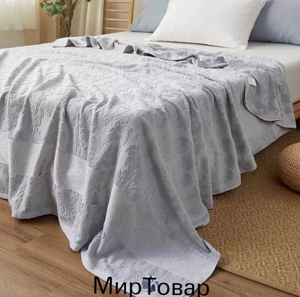Покрывало, Махровая ткань с размерами: 200 см х 150 см