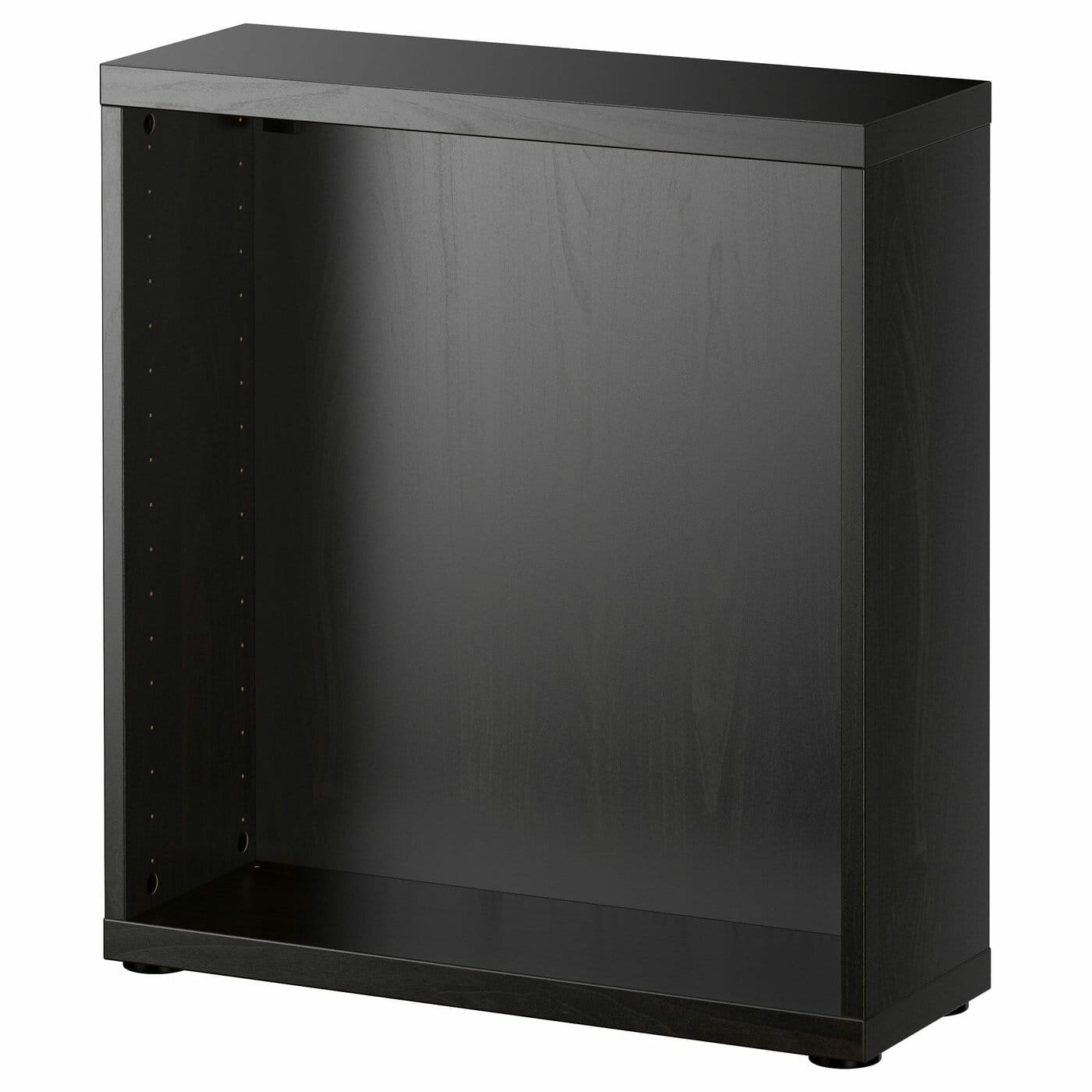 Полка IKEA BEST , 60x20x64 см, чёрно-коричневый 202.459.59