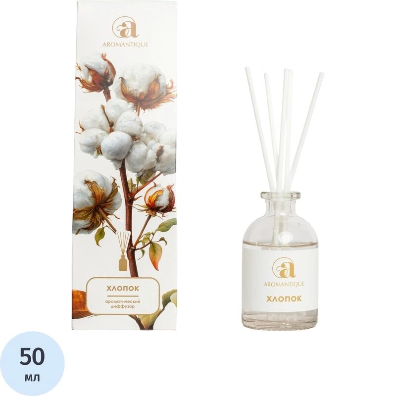 Аромадиффузор Aromantique Хлопок, 50 мл, AM-04003