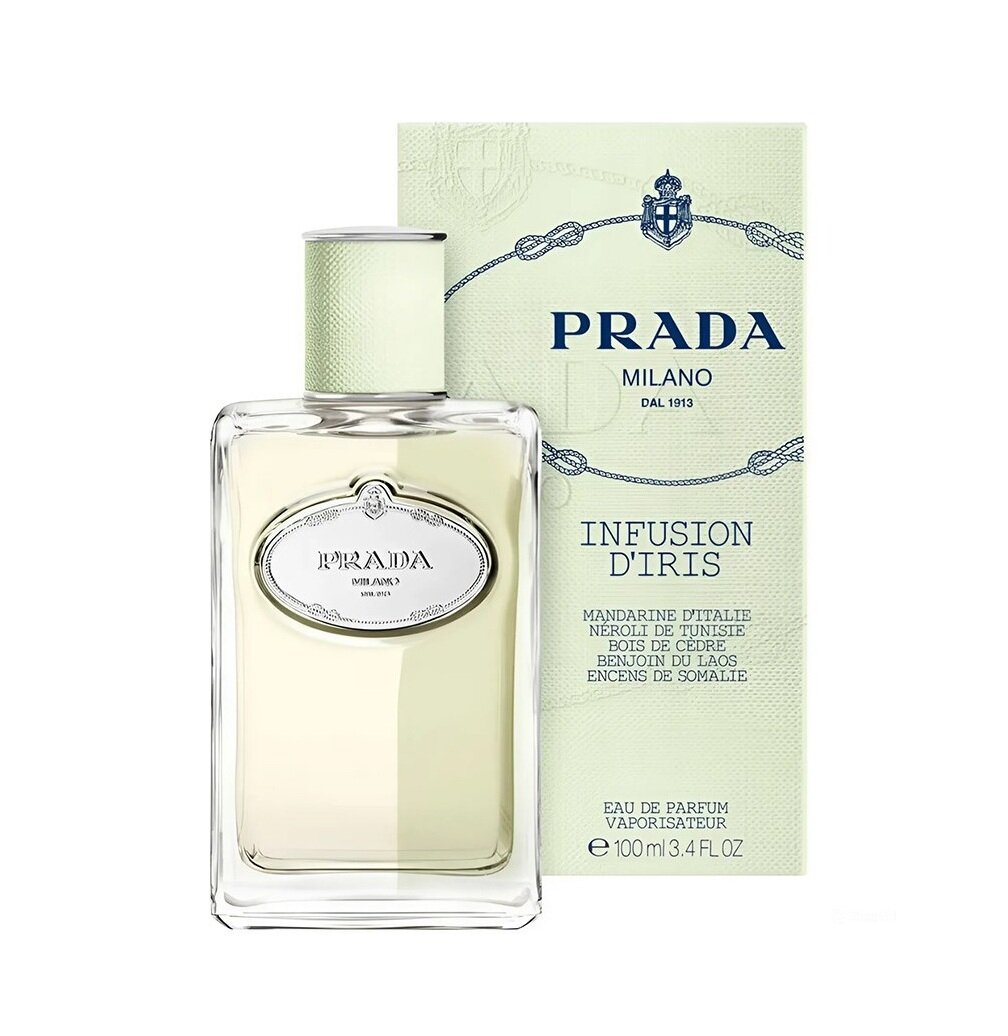 Prada Infusion d'Iris 100 мл парфюмерная вода для женщин, цветочные, древесно-мускусные