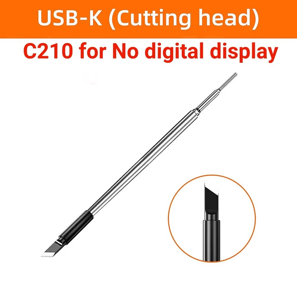 USB Паяльник Type-C 5 режимов 260-420°C C210 cutting
