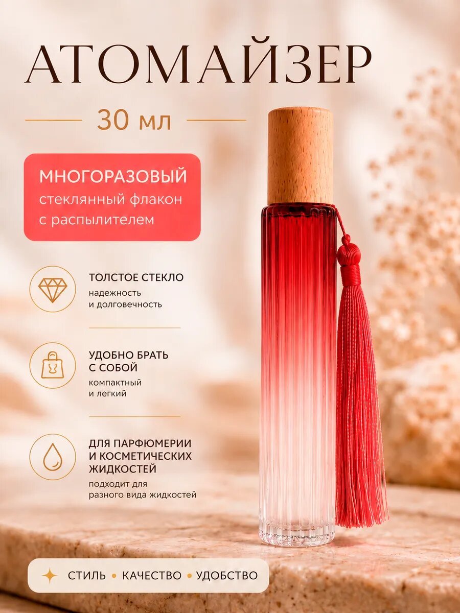 Атомайзер флакон для духов 30ml