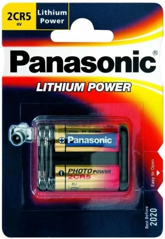 Элемент питания Panasonic Lithium Power 2CR5