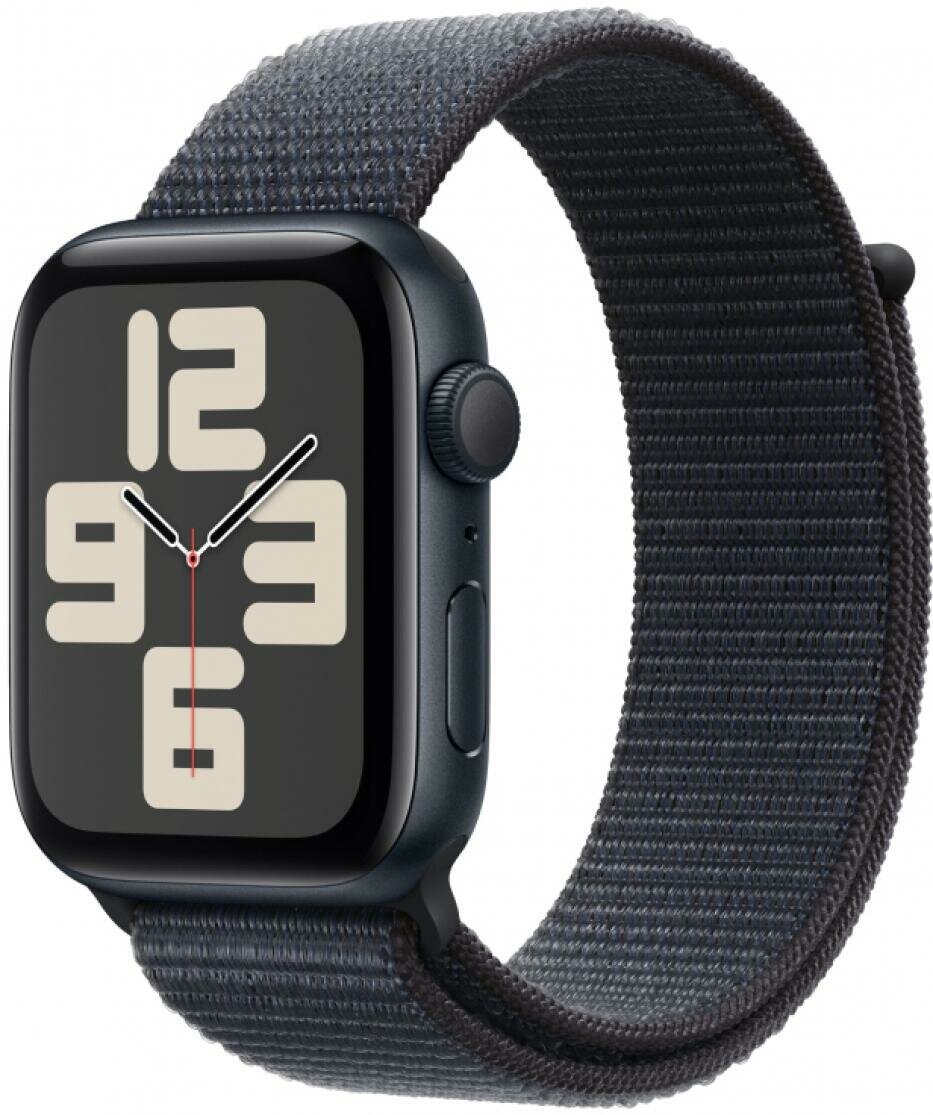 Умные часы Apple Watch Series SE 2024 40mm Aluminium Case, Midnight Sport Loop