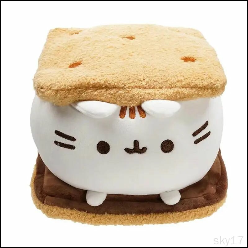 Мягкая игрушка Пушин Пломбирный сэндвич (Pusheen Cat) 15 см