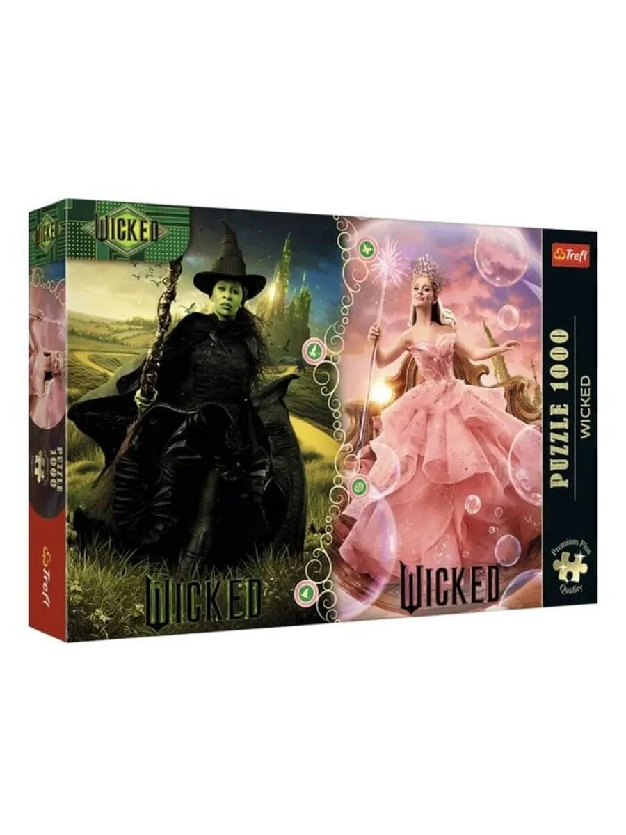 Пазлы Wicked. Эльфаба и Глинда,1000 дет