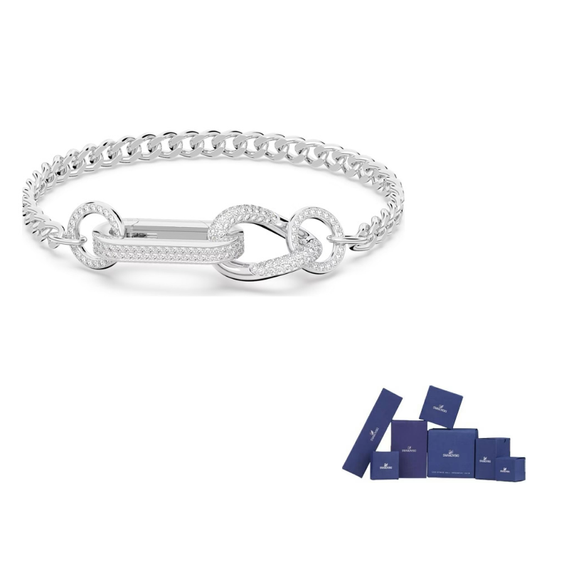 Браслет-манжета SWAROVSKI, кристаллы Swarovski