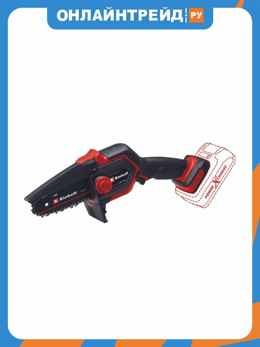 Пила цепная аккумуляторная Einhell PXC GE-PS 18/15 Li BL, без АКБ и ЗУ (4600040)