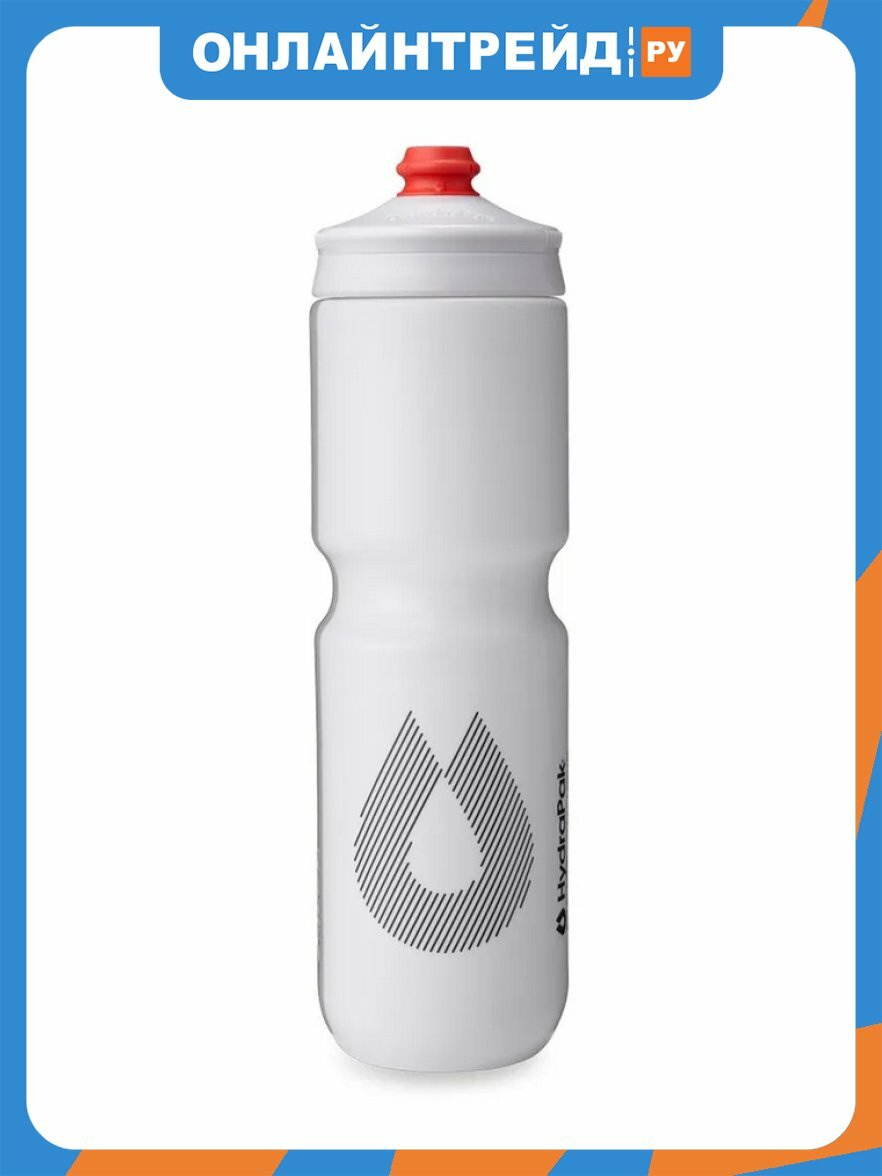 Бутылка для воды Hydrapak Breakaway Surge Water Drop 0,88 л, белая, BGA3002, 2 бутылки