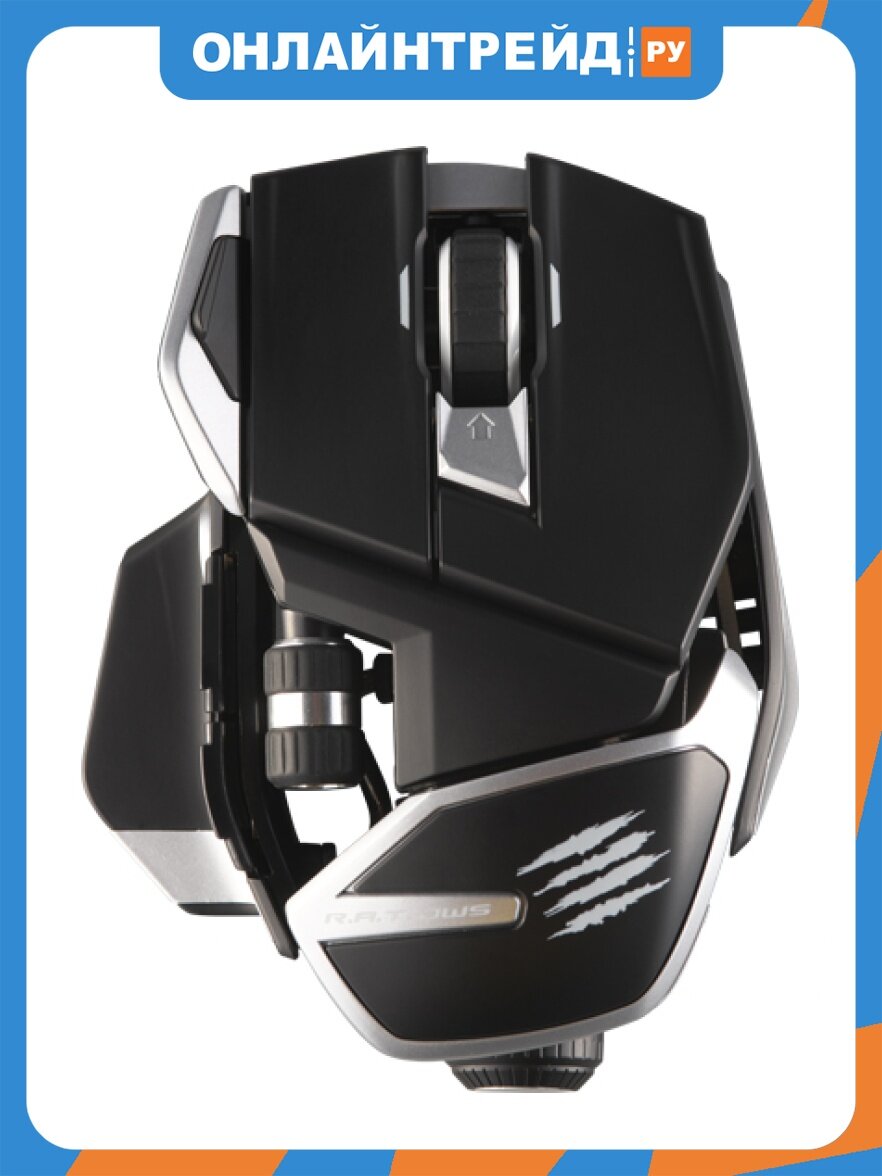 Мышь беспроводная Madcatz Mad Catz R.A.T. DWS (2.4ГГц) черный (MR07DHINBL000-0)