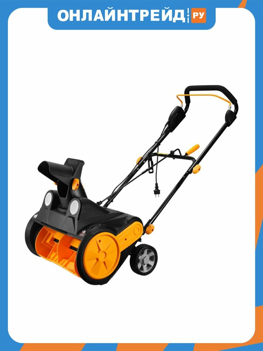 Снегоуборщик электрический Deko ST2400, 46см, 2400Вт, 2 фары