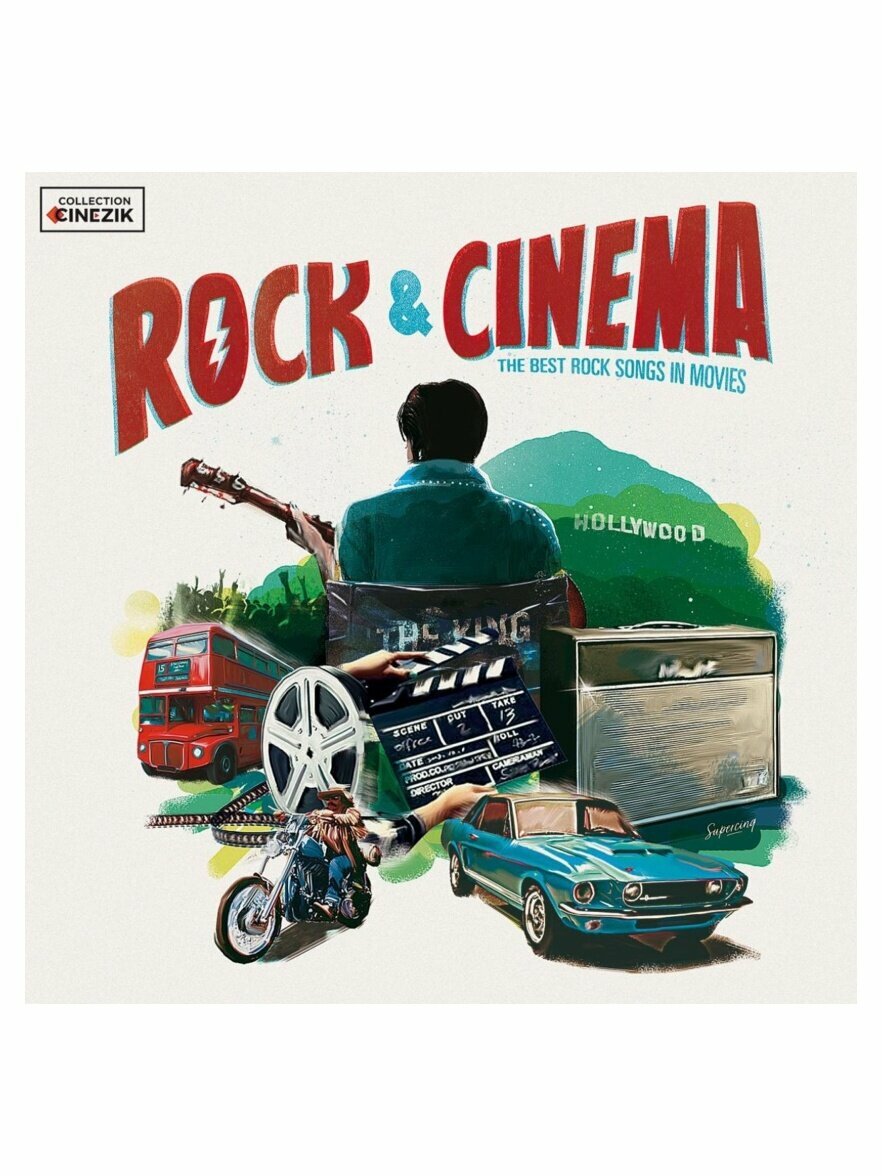 Виниловая пластинка Wagram Music Various Artists - Rock Cinema: The Best Of Rock Songs In Movies (2LP)