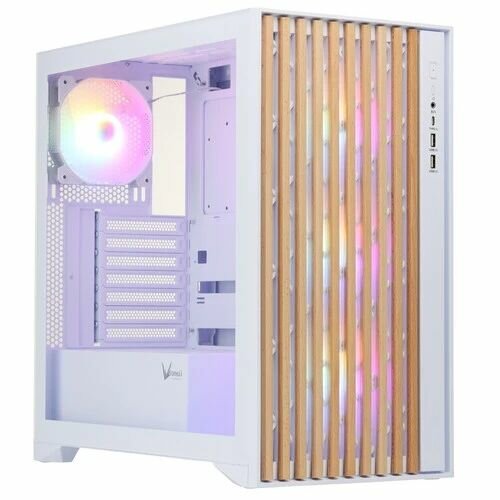 Компьютерный корпус Formula V Line TimberLine T0 (TIMBERLINE T0) белый - Midi Tower, ATX, USB 2.0 Type-A, USB 3.2 Gen 1 Type-A, USB 3.2 Gen 1 Type-C
