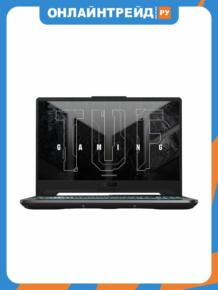 Игровой ноутбук Asus TUF Gaming FA506NCQ-HN031 15.6" FHD IPS 144Hz 250nits Ryzen 7 170(3.2ГГц), 16Гб DDR5, SSD 512Гб, RTX 3050 4Гб, без ОС, Graphite Black (90NR0QE7-