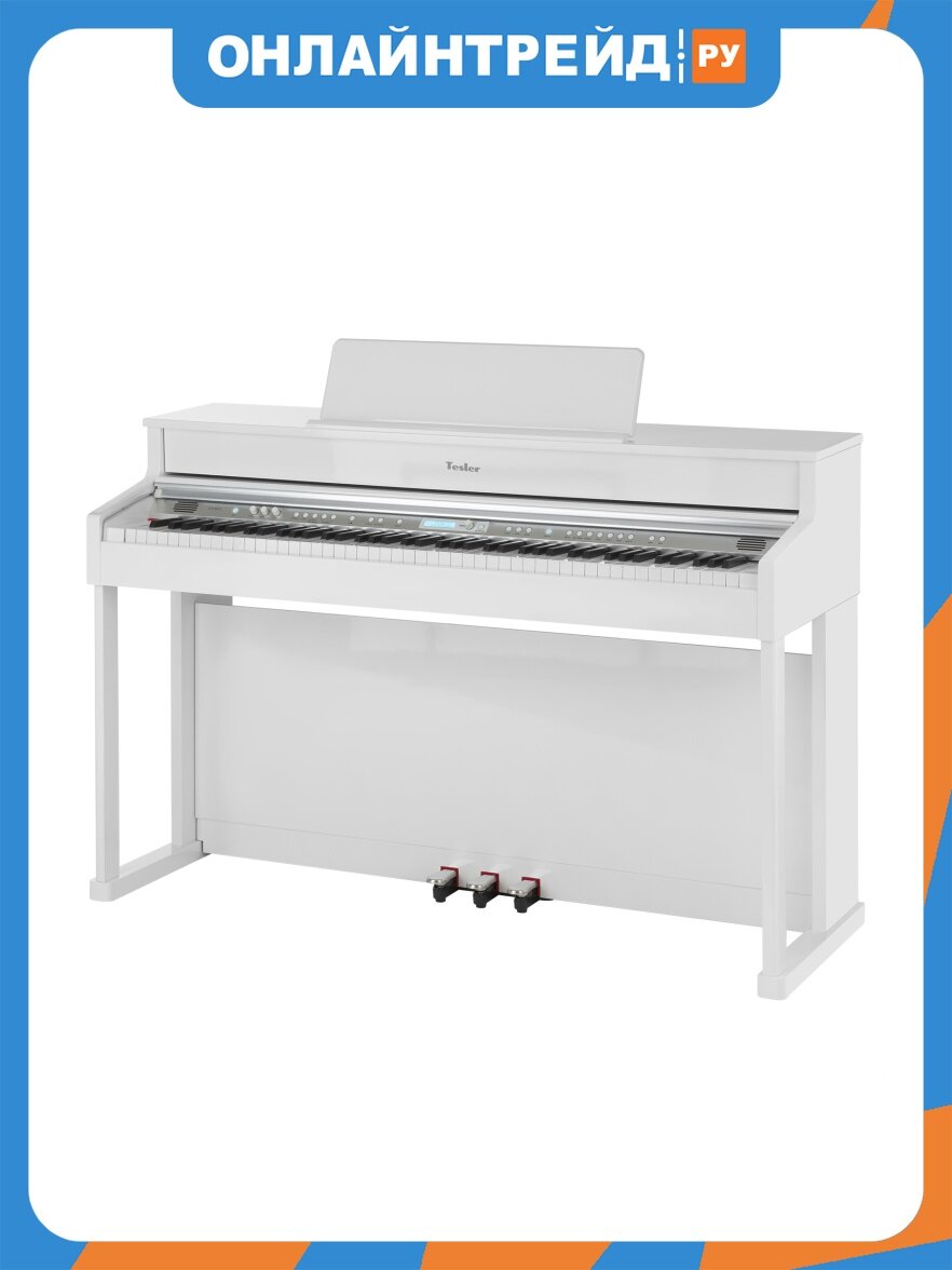 Цифровое пианино Tesler STZ-8870 ROYAL WHITE