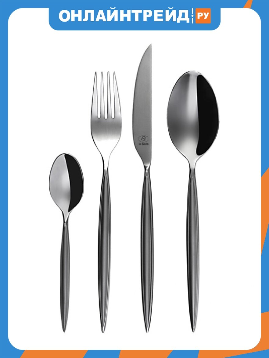 Набор Sola Cutlery столовых приборов 24 предмета на 6 персон Sola "Montevideo" SO-114121