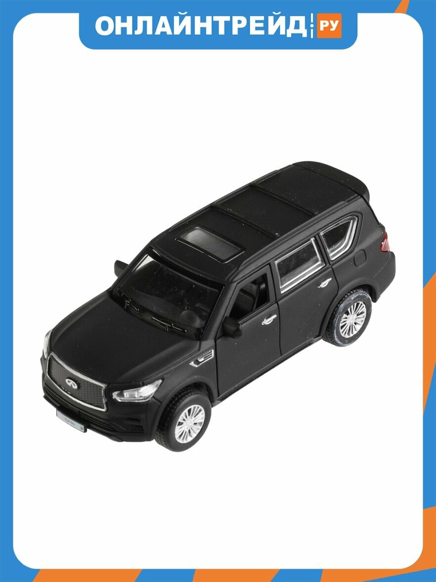 Машина металлическая Технопарк Infiniti QX80, 12.5 см, QX80-12MAT-BK