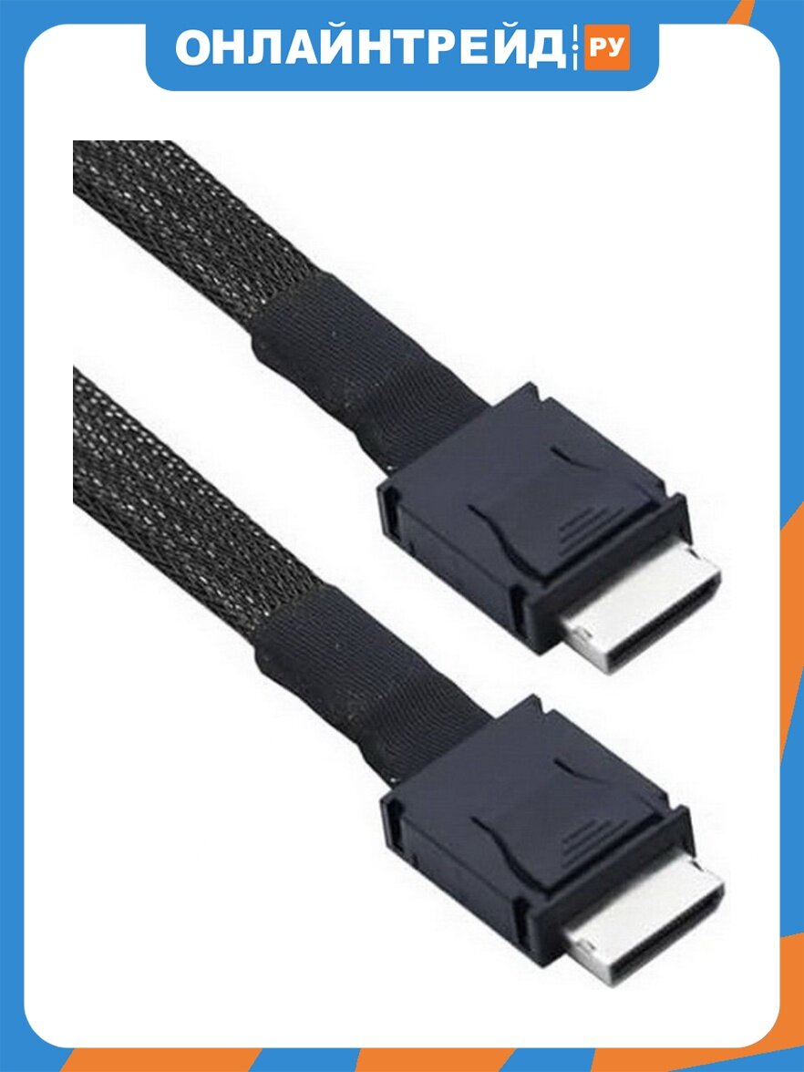 Кабель Amphenol RML42-1478, Cable OcuLink SFF8611 4i - SFF8611 4i, length= 100см OEM