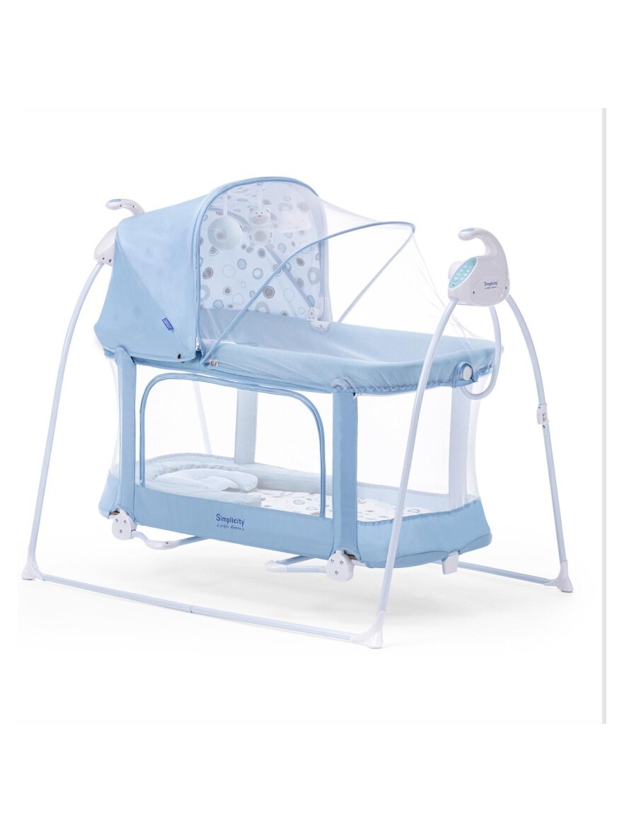 Колыбель-манеж Simplicity 4030 Auto Blue — фото 1