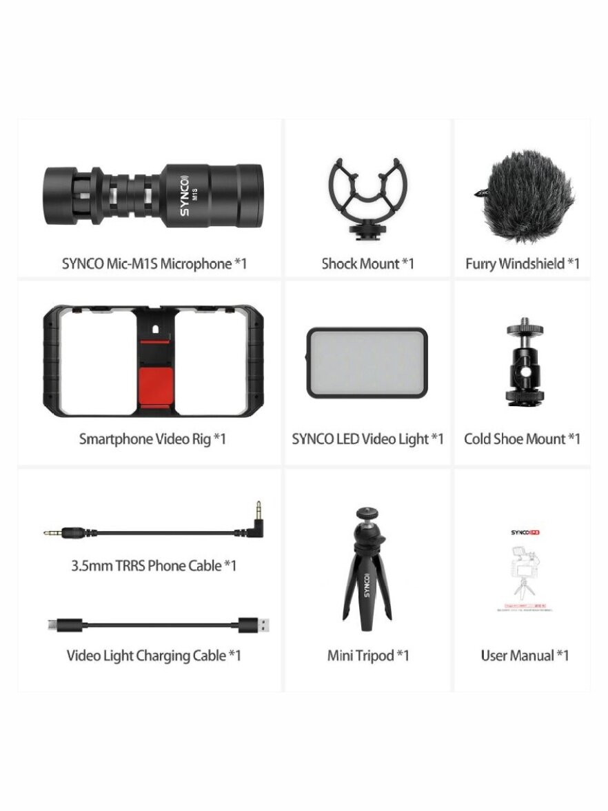 Комплект для влогера Synco Vlogger Kit 1 — фото 1