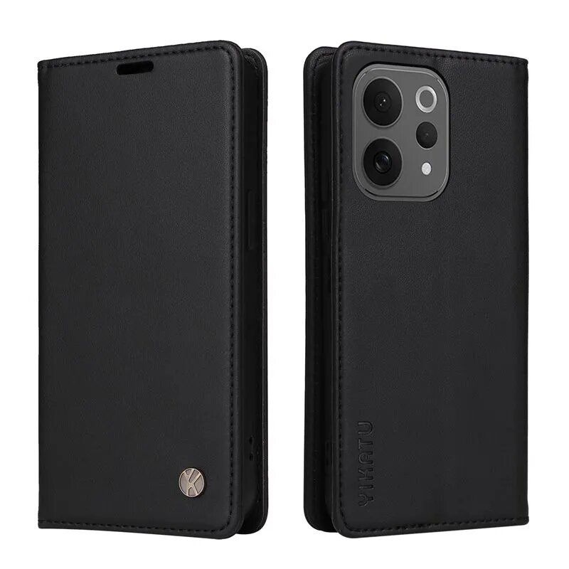 Чехол книжка для VIVO V70 магнитной застежкой хлятиком и отделением под карты, Чехол на Модель Виво B70