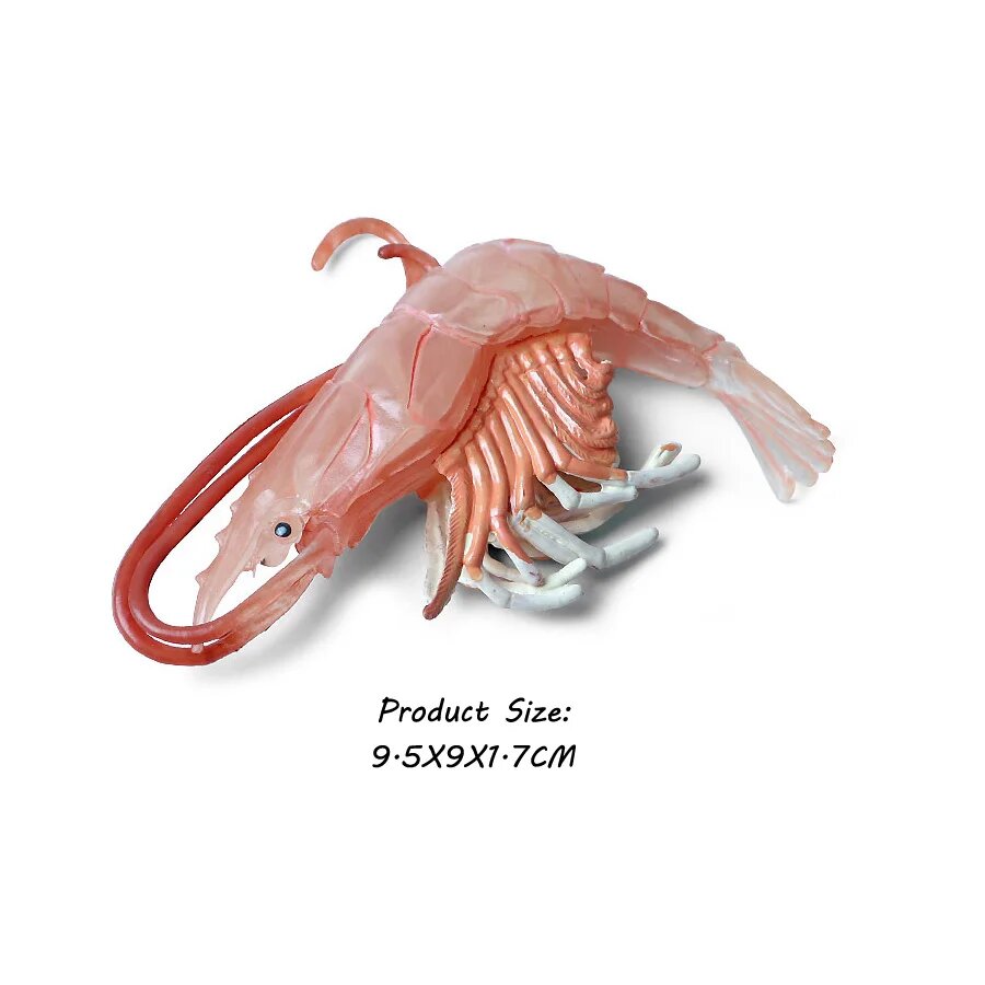 Фигурка креветки Ocean Sea, Розовый, NO.37