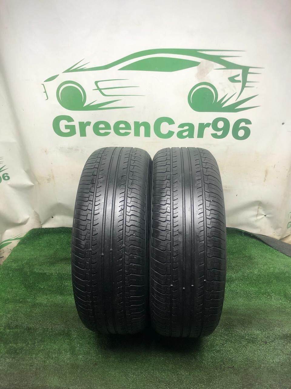 Комплект (2 шт) летних БУ шин Hankook Optimo K415 225/60 R17 38% износ PZM630166