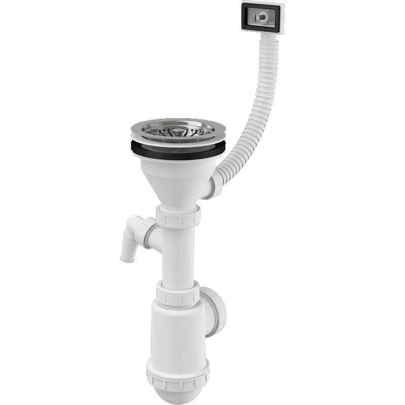 Сифон для кухонной мойки Alcaplast A447P-DN50 40 Белый