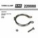 Хомут турбины EAG 220088 Mitsubishi TD05/TD06, IHI RHF5 SS304 EAG