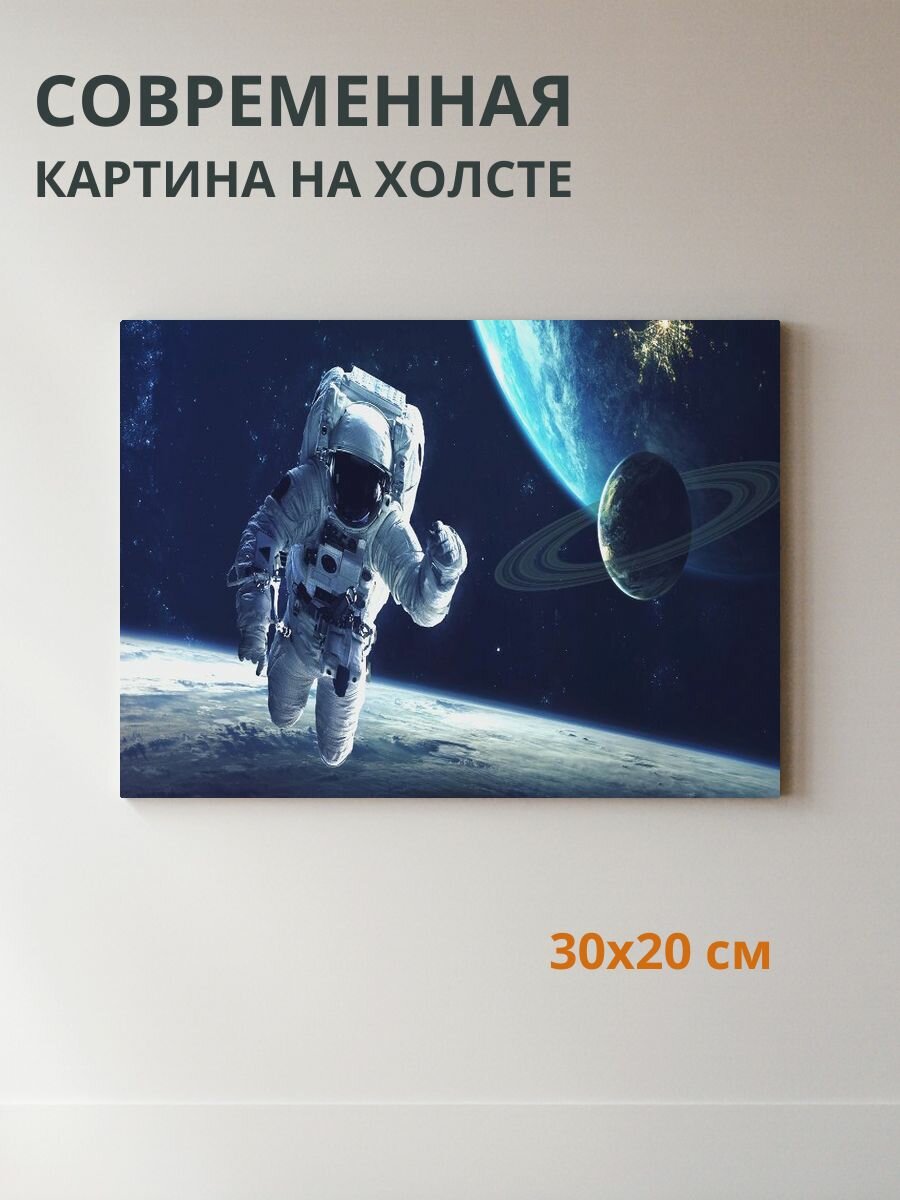 Картина на холсте Космос 30x20 см