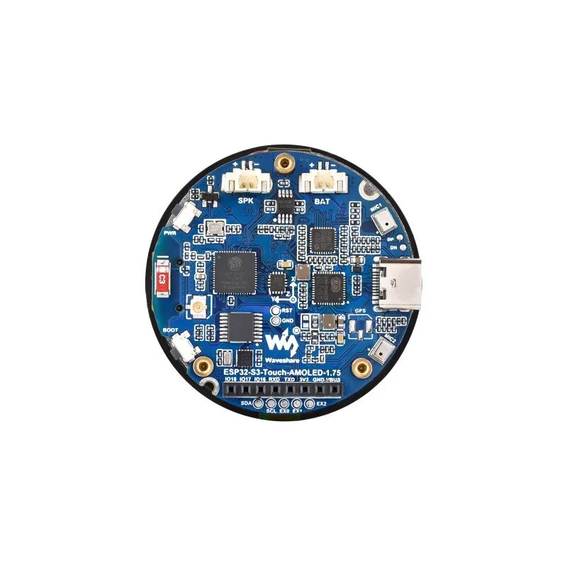 ESP32-S3 Waveshare AMOLED 1.75" Dev Board — фото 1