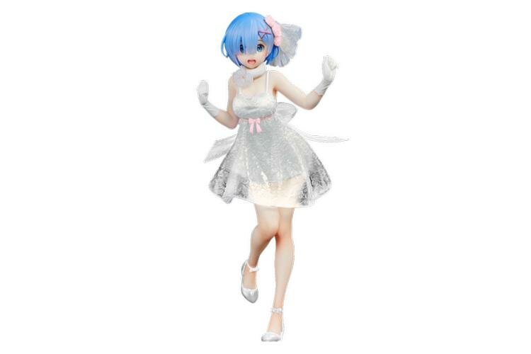 Фигурка унисекс TAITO Rem Re0 Rem Crystal Dress Scale Figure, 23 см