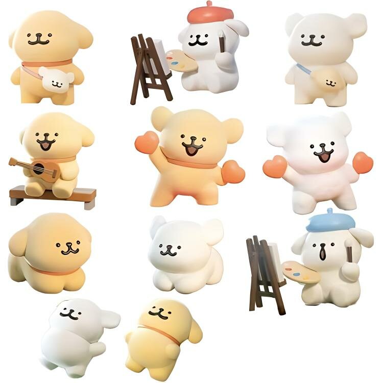 Коллекционные игрушки унисекс TOYZERO+ Maltese 'We Are The Best In The World', Full Box 8 Pcs