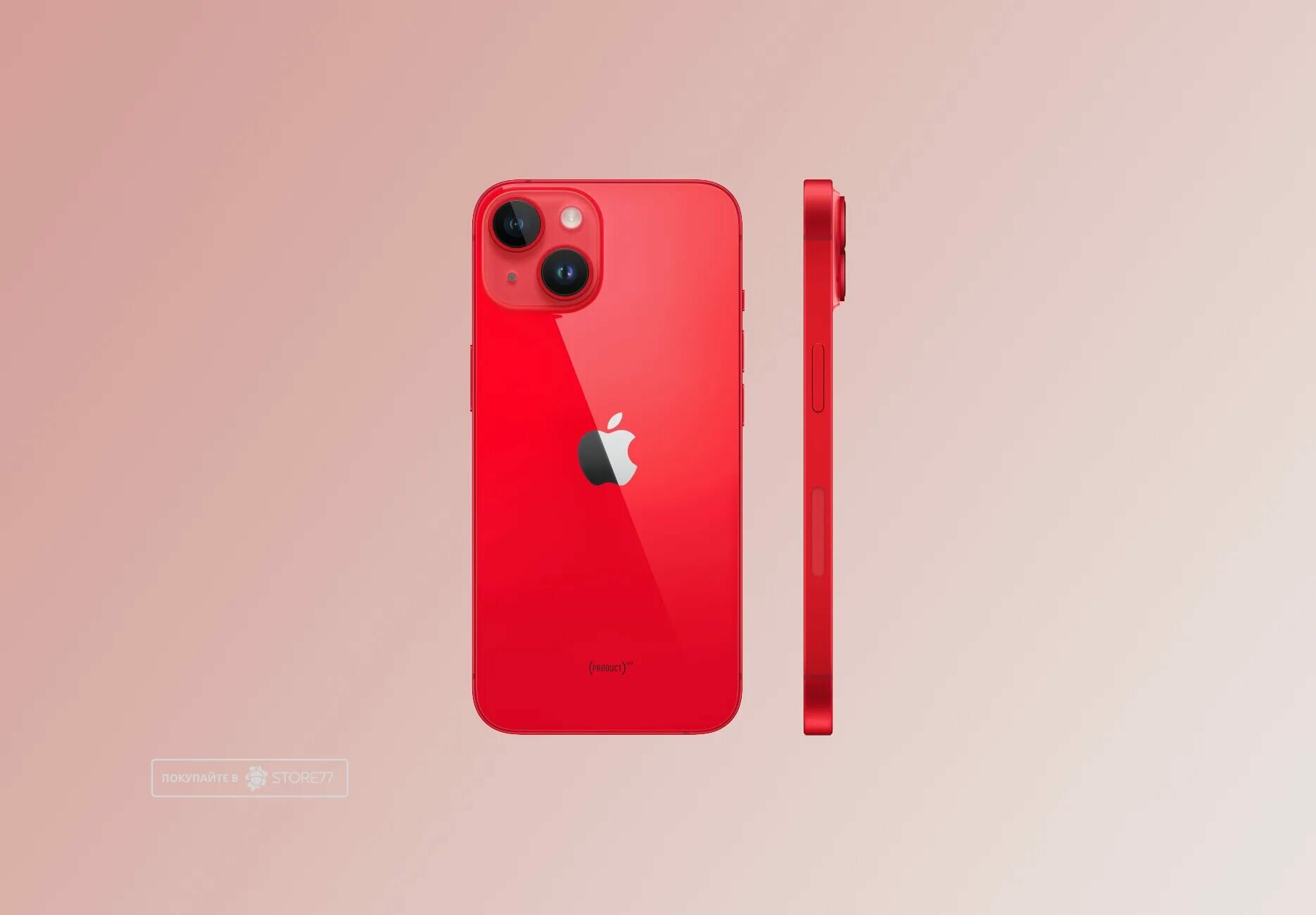 Смартфон Apple iPhone 14 256Gb, 60 Гц, A15 Bionic,( Red / Красный )