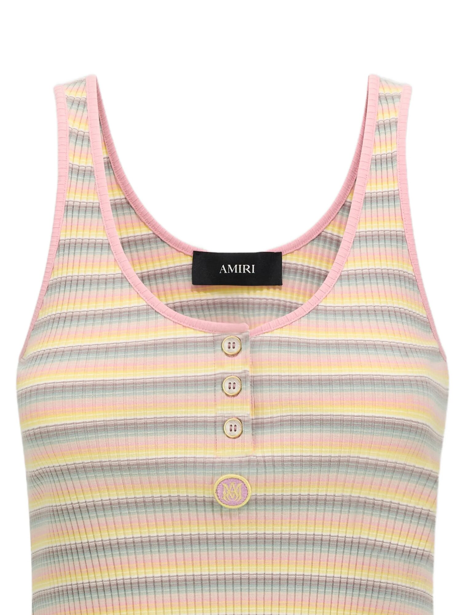 Топ AMIRI Striped tank top, размер 40 — фото 1