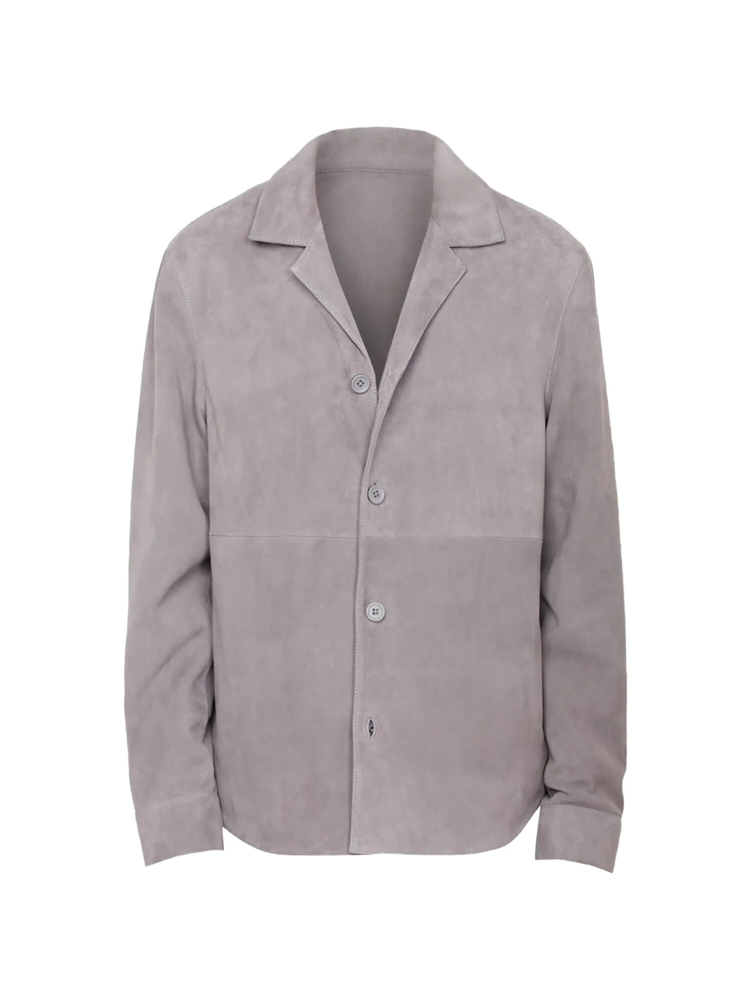 Рубашка Officine Generale Julien suede overshirt