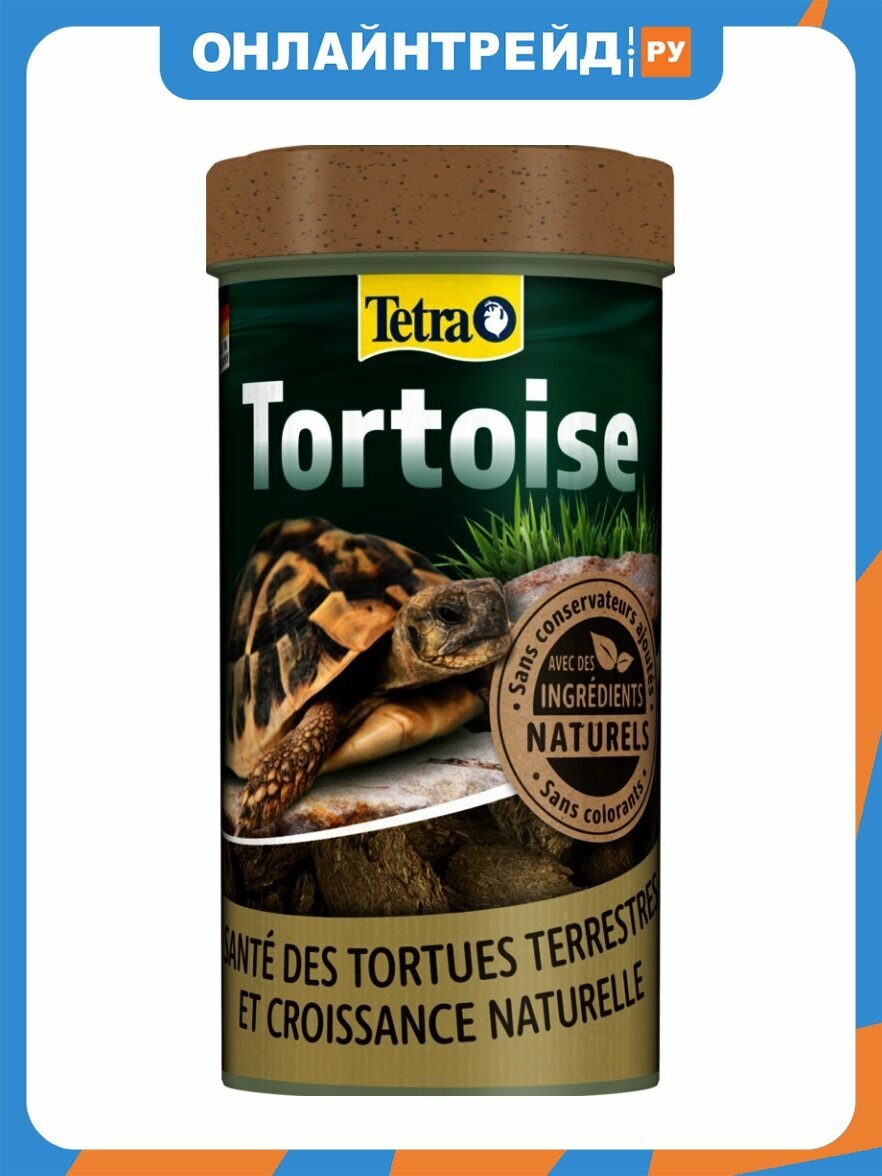 Корм для сухопутных черепах Tetra Tortoise палочки 1 литр