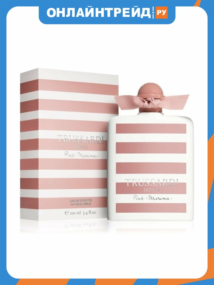 Женская туалетная вода Trussardi DONNA PINK MARINA, 100 мл