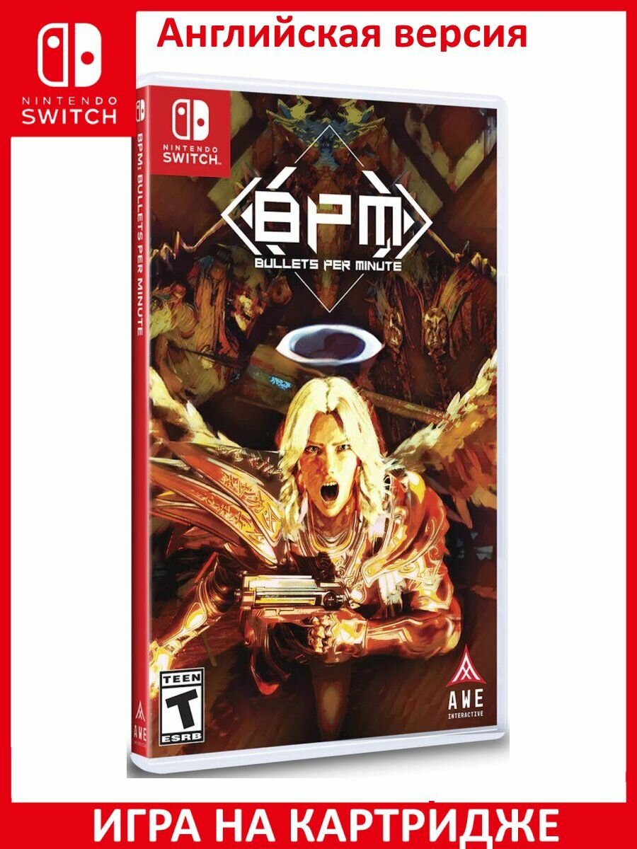 Игра BPM: Bullets Per Minute (Limited Run) Switch Картридж на Nintendo Switch Английская версия