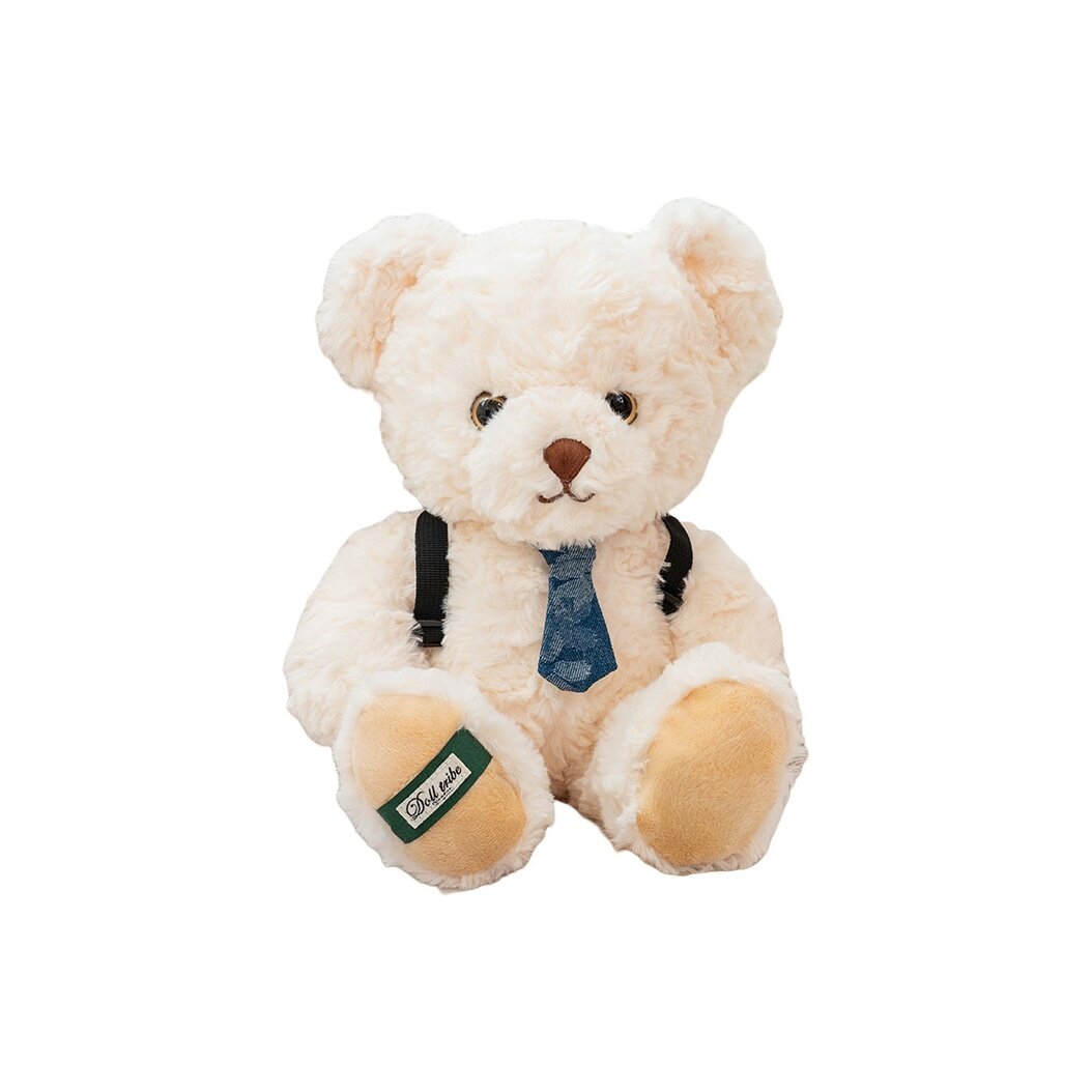 Рюкзак унисекс Tak Bebe Милый Плюшевый Медведь Кукла, 28CM EU, Ecru Bear