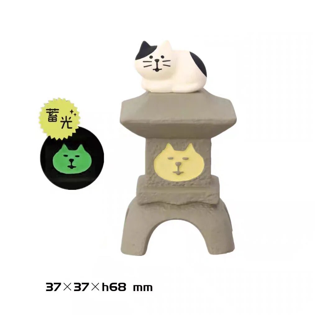 Фигурки кошек "Арбузные кошки" из резины 13