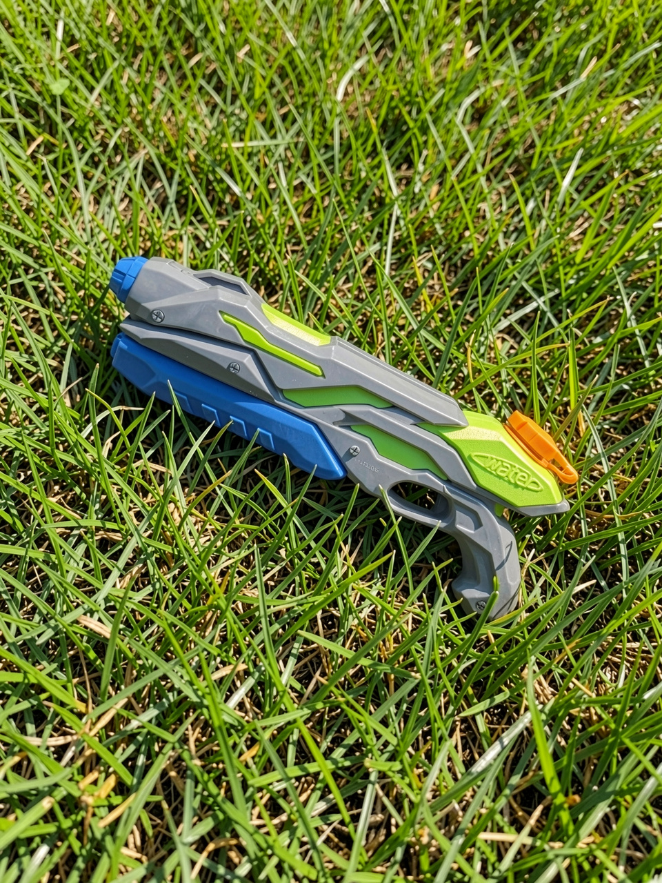 Водный пистолет "WaterGun", жёлтый, пластик, помповый, от 3 лет