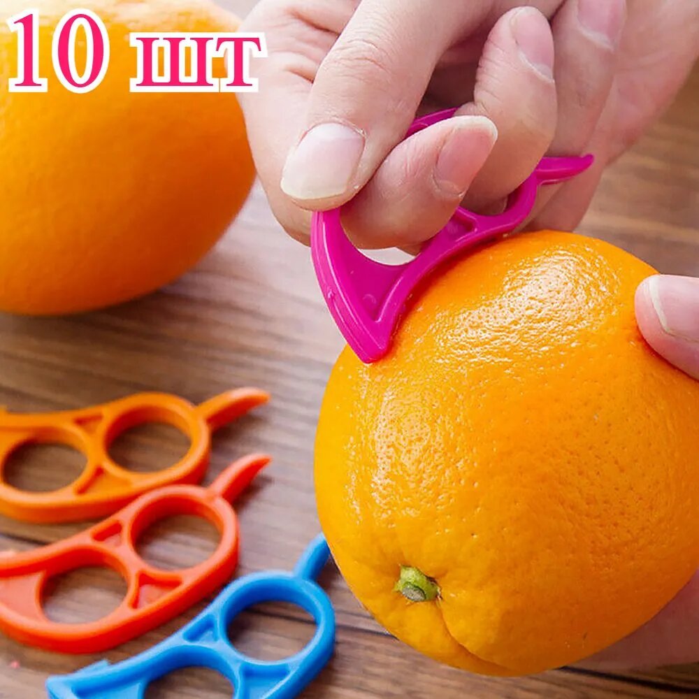 Пластиковый нож для чистки фруктов, 5/10 шт.