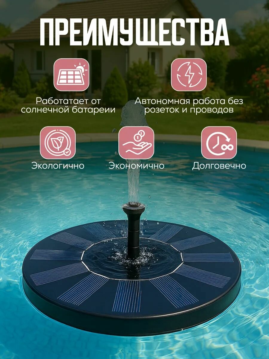 Фонтан садовый — фото 1